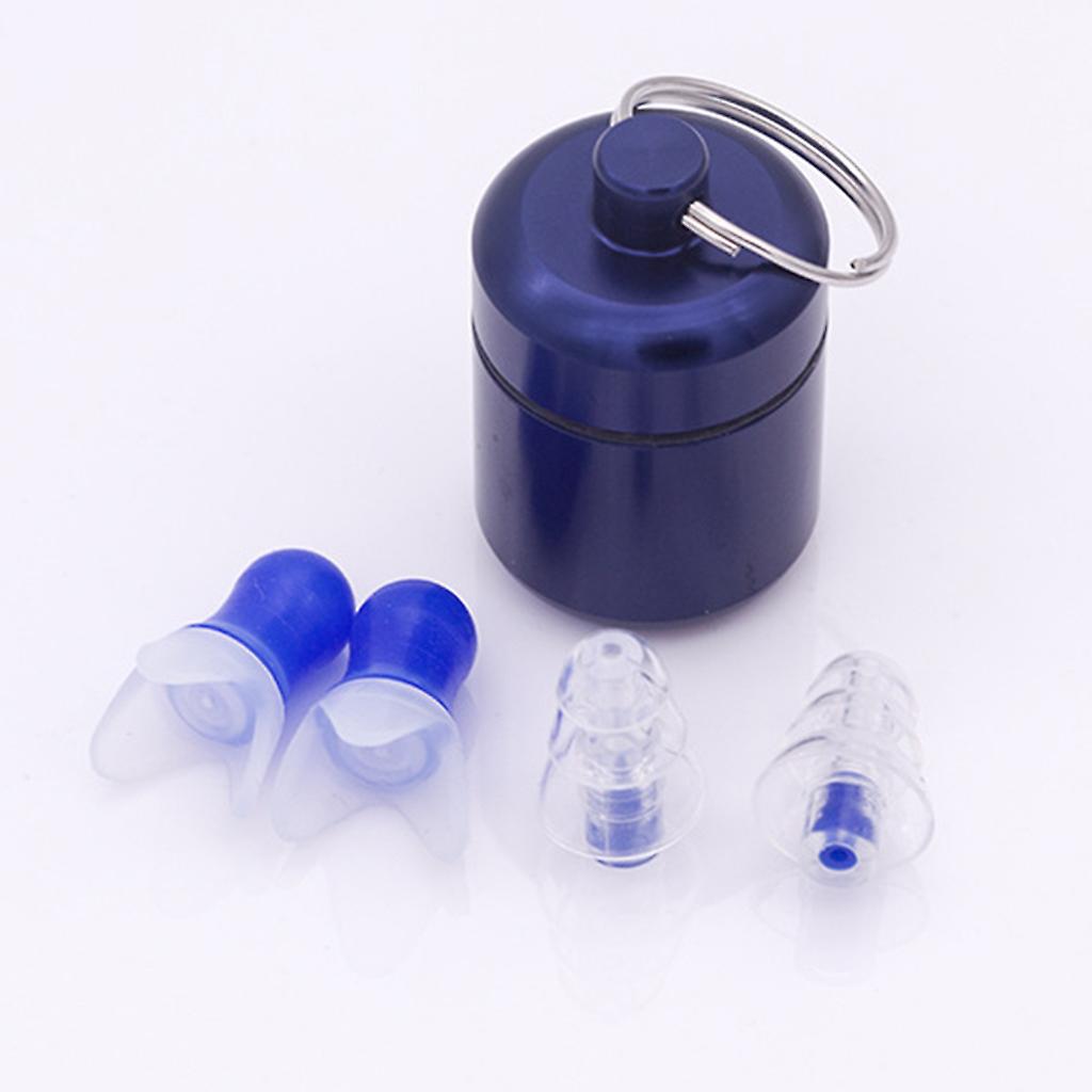 Aluminum Alloy Storage Bottle Portable Earbuds Carrying Case Earplugs ...