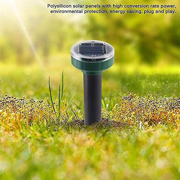 Solar Repr Ultrasonic Outdoor Sonic Deterrent | Fruugo UK