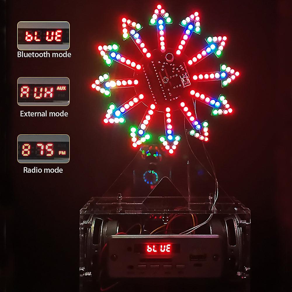 Diy Electronic Kit Led Rotating Ferris Wheel Circuit Soldering Project ...