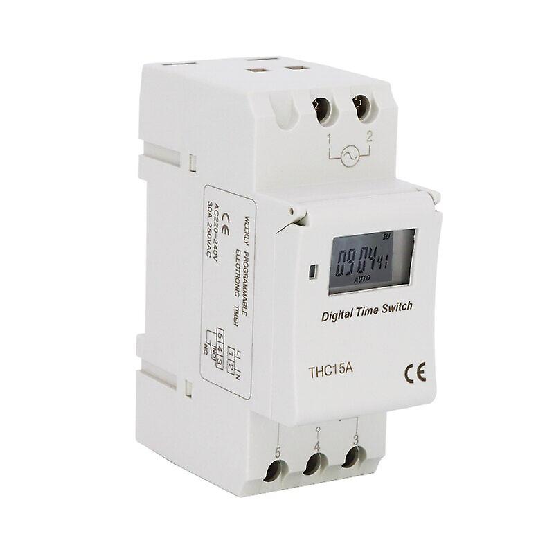 Weekly 7 Days Programmable Digital Time Switch Relay Timer Control Ac 220v 230v 110v 24v 12v 16a