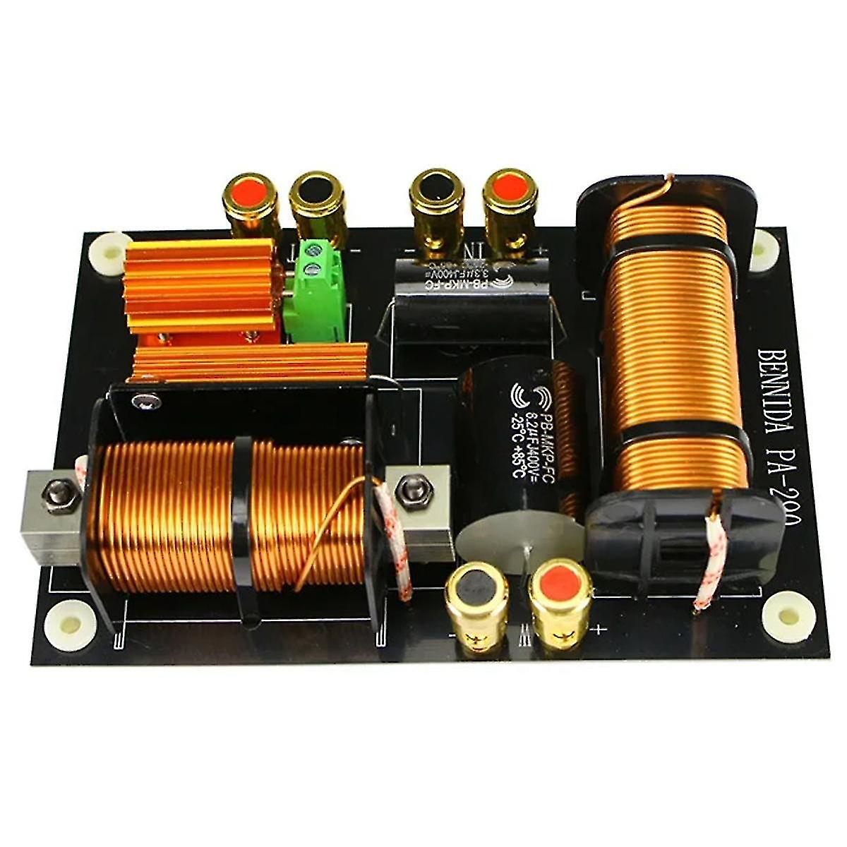 Tweeter Woofer Speaker Crossover 600w-800w Treble Bass 2 Way Crossover ...