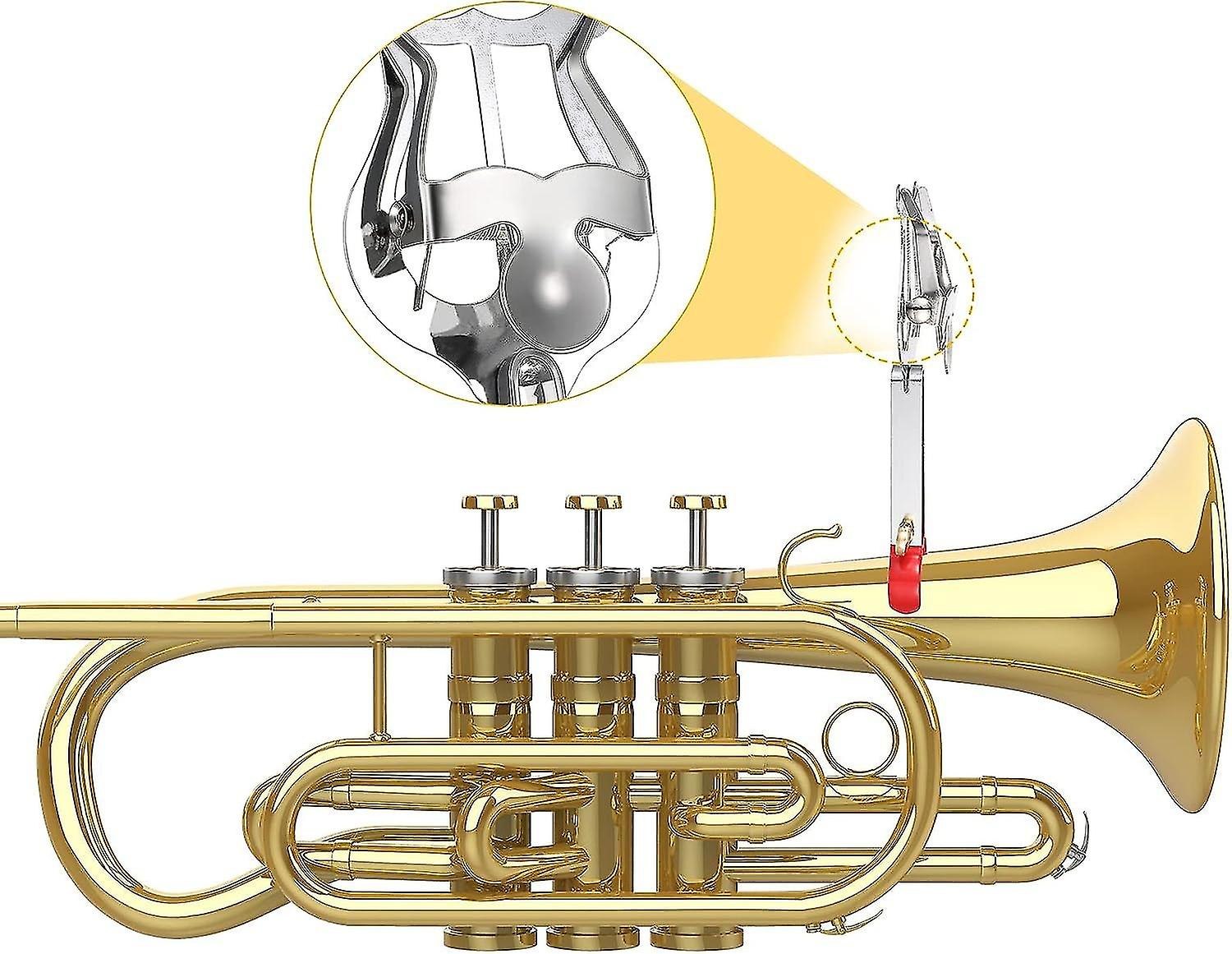 Trumpet Lyre Lyre For Trumpet And Flip Folder Silver Trumpet Lyre ...