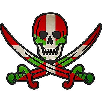 Sticker sticker pirate jack rackham calico flag Basque country euskadi ...