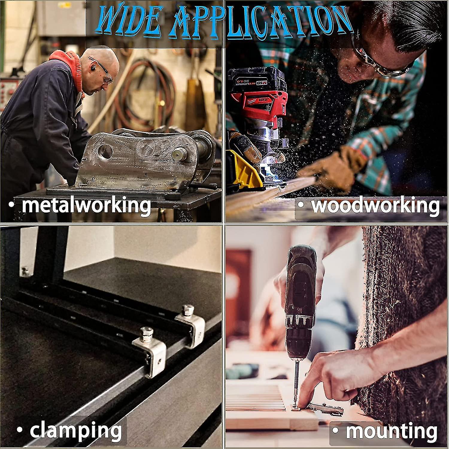 30mm Small Woodworking C Clamps, Heavy Duty Metal Welding Clamp ...