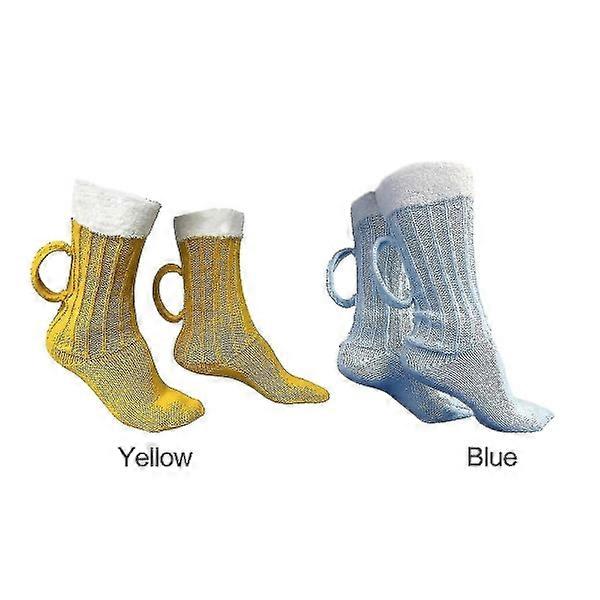 Beer mug Socks Funny knitted beer socks with handmade handles No ...