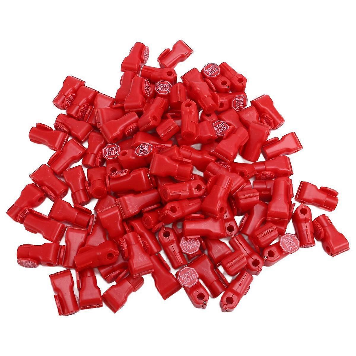 100pcs 6mm Plastic Anti-Theft Locks Unlock Device Retail Shop ...