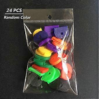 Key Caps, 24 Pieces Colourful Key Identification Rings Key Caps for Key ...