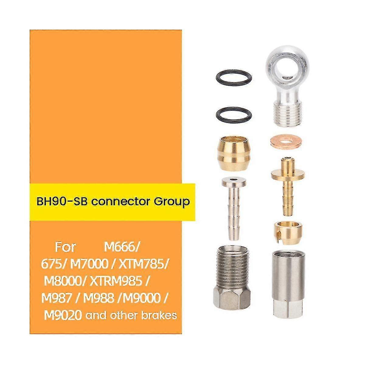 For Bike Hydraulic Disc Brake Connector for BH90 Bicycle Brake Hose Kit ...