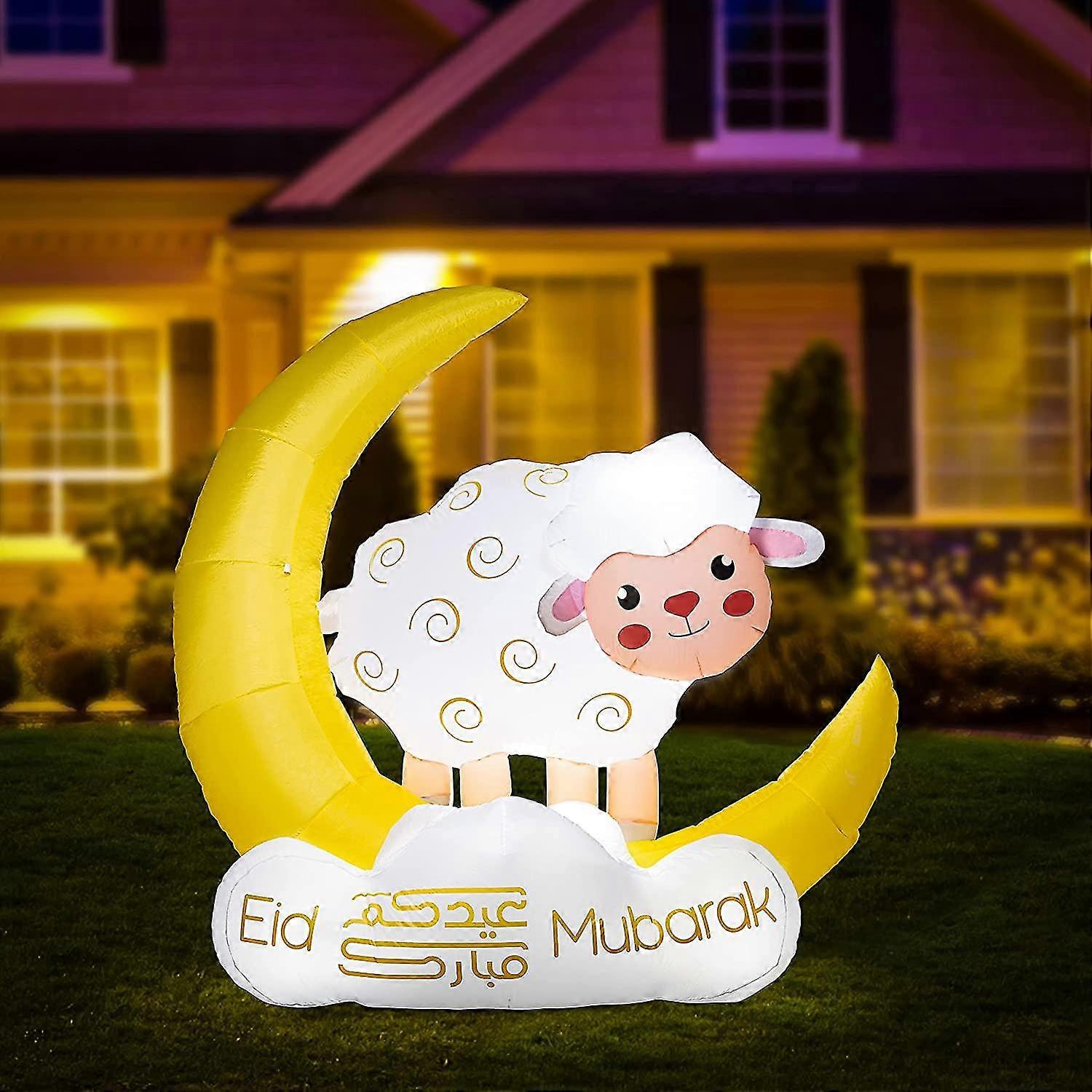 Jak Inflatable Eid Mubarak With Adorable Sheep For Celebrating Eid Al ...