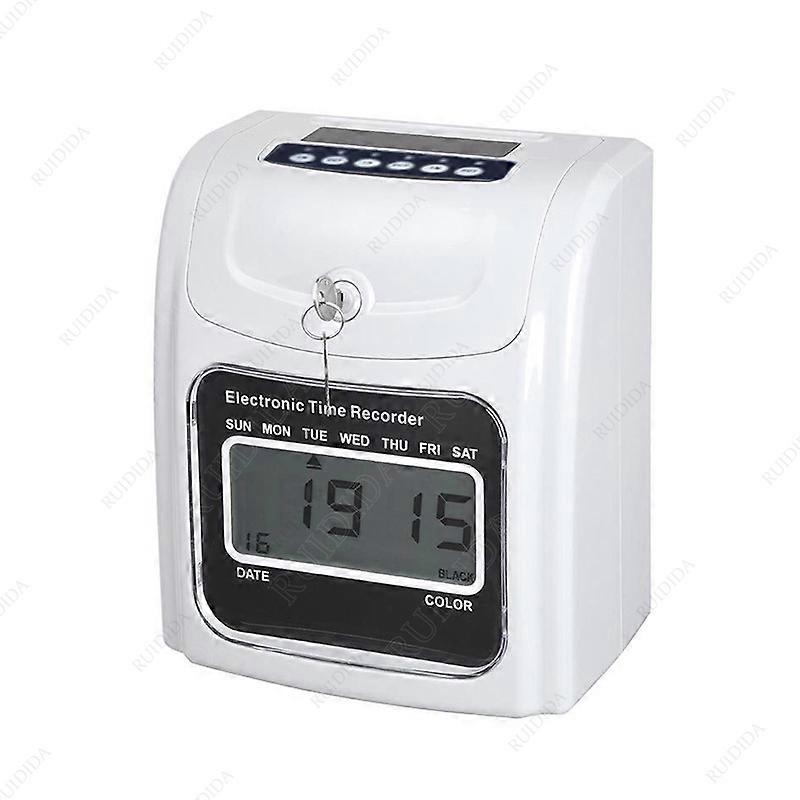 Electronic Time Recorder Employee Time Recording Attendance Machine ...