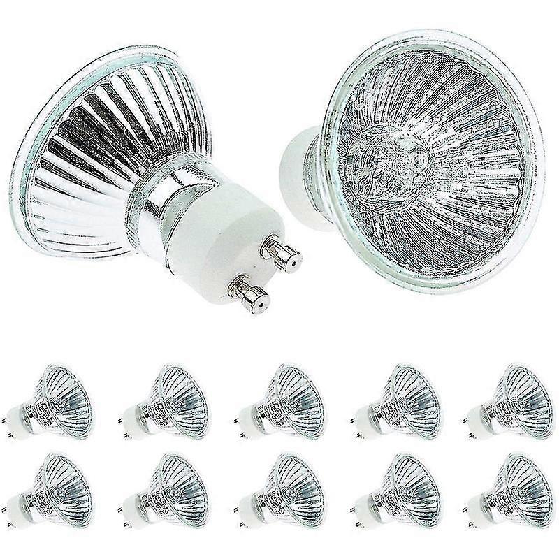 Gu10 35 Watt Halogen Reflector Light Bulb Warm White Dimmable, Gu10 ...