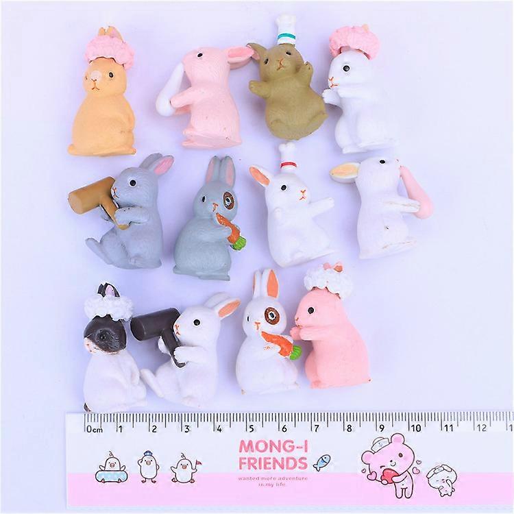 Rabbit Doll, Rabbit Toy, Rabbit Character Set, Fairy Tale Garden ...