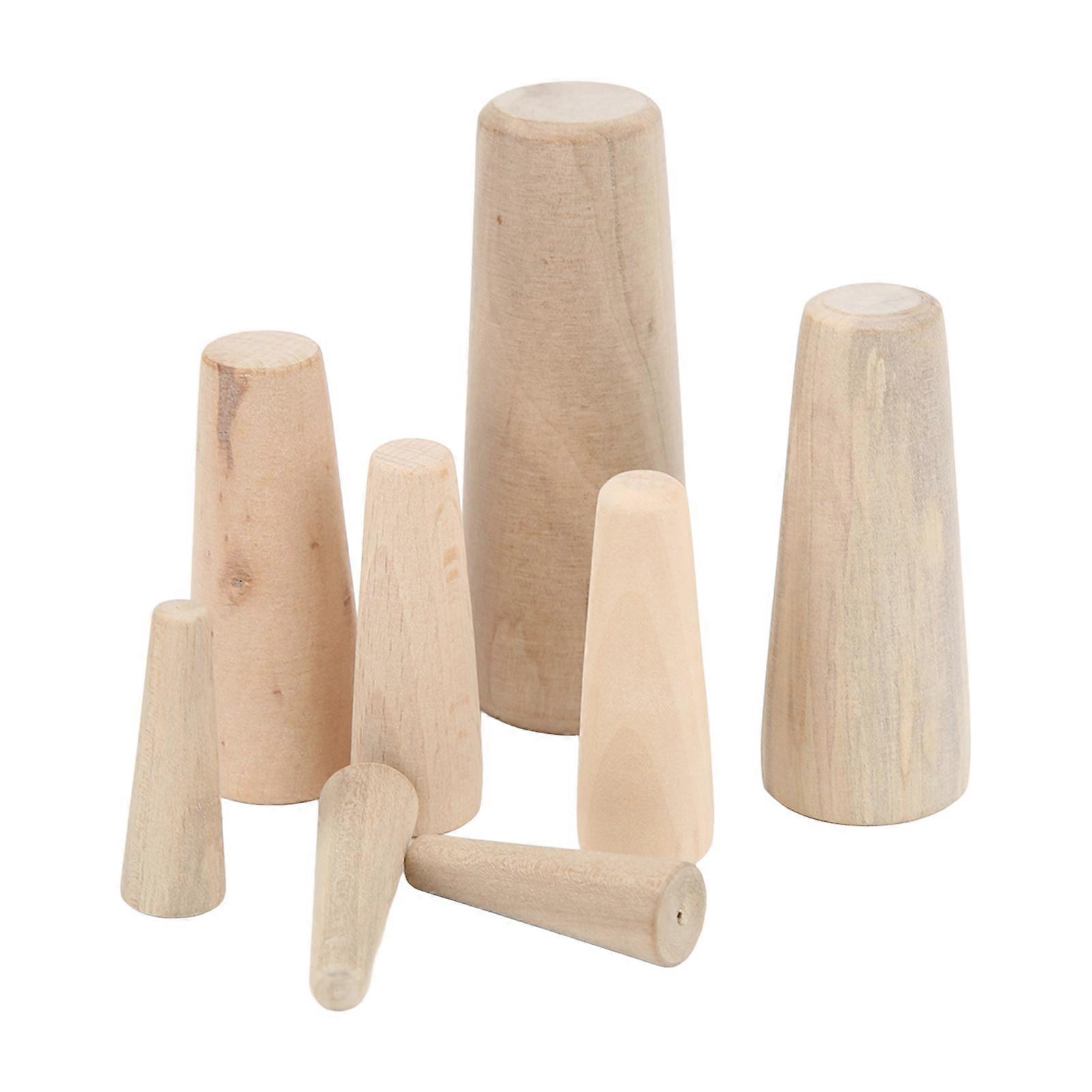 10pcs Marine Tapered Thru Hull Emergency Soft Wood Plugs Drain Plug for ...
