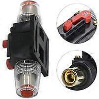 30A Circuit Breaker, 12V-24V Dc Inline Fuse Holder, Manual Reset Switch ...