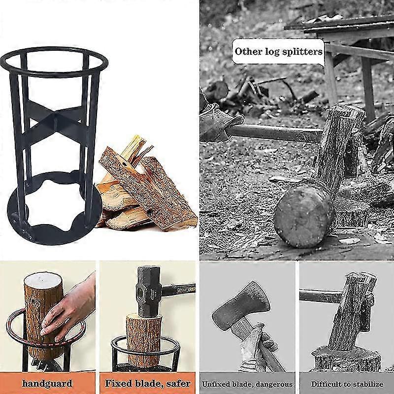 Manual Log Splitter, Fast Manual Splitting Tool, Heavy Wood Splitter ...