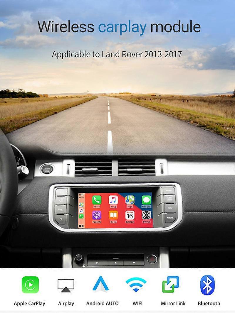 Wireless CarPlay Android Auto for Jaguar XE XF Land Rover Evoque ...
