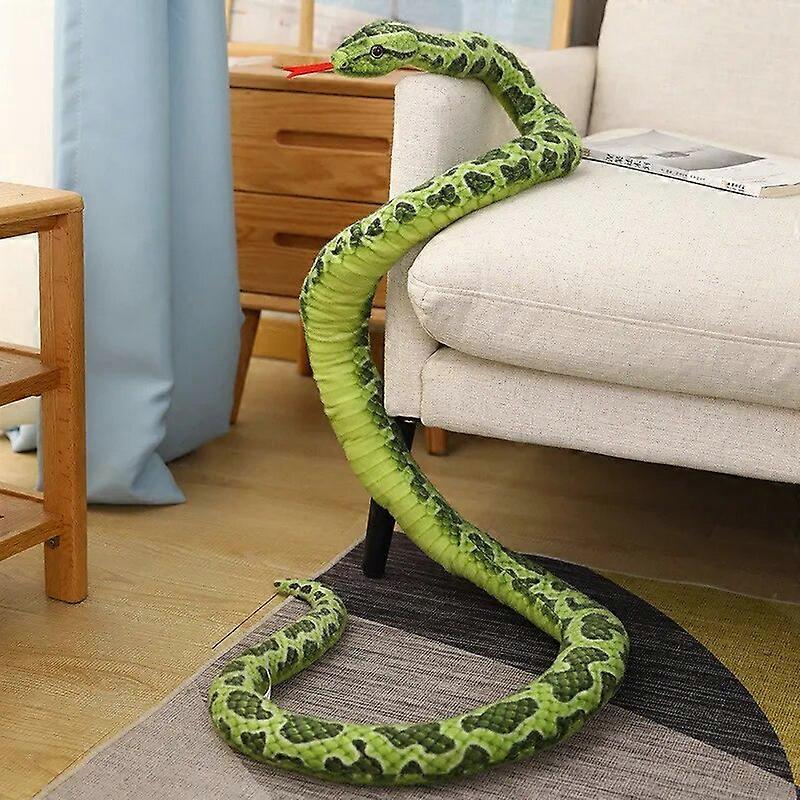 300 CM Real Life Snake Plush Toy Giant Boa Cobra Simulation Long Snake ...