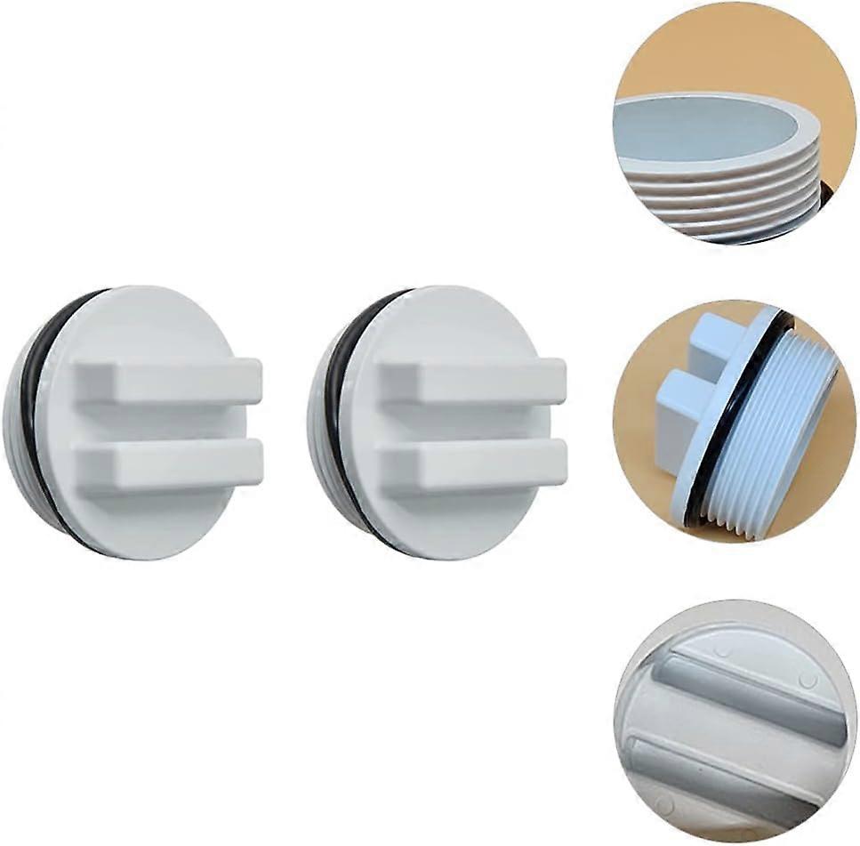 2pcs 1.5 Threaded Oil Return Pipe Antifreeze Plug Filter Drain Plug ...