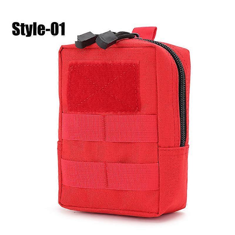 Molle Tactical Waist Bag Outdoor Emergency EDC Pouch Phone Pack Hiking ...