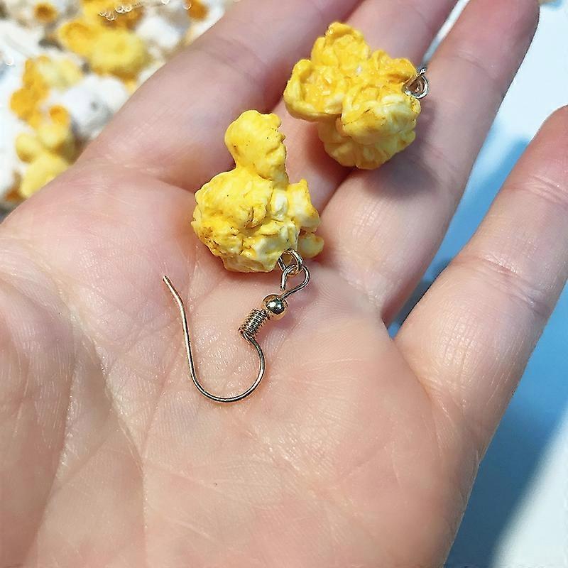 Funny Women Popcorn Food Dangle Party Club Jewelry Gift | Fruugo UK