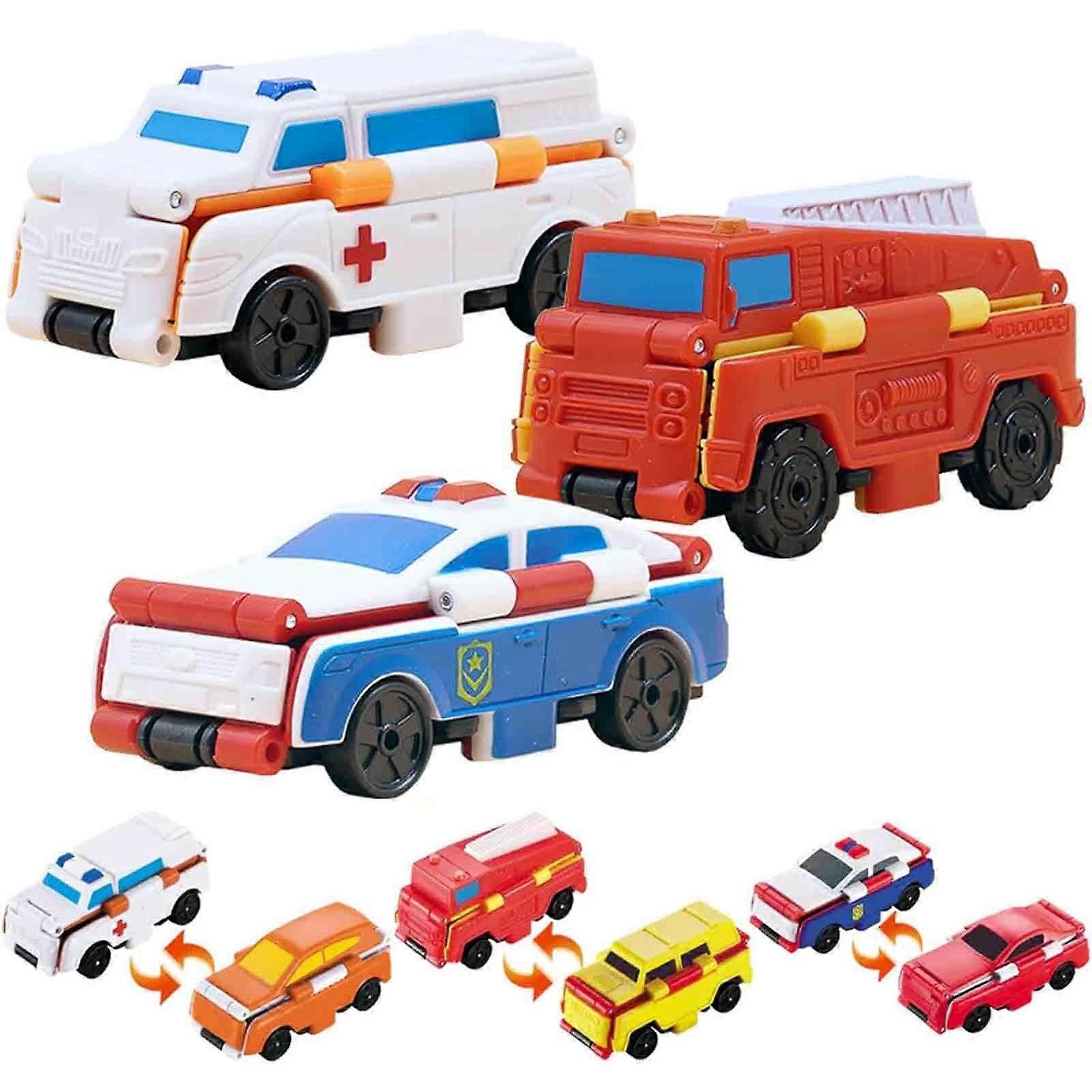Transformable Cars, Transformable Dual-Design Toy Cars, Flip Toy Car ...
