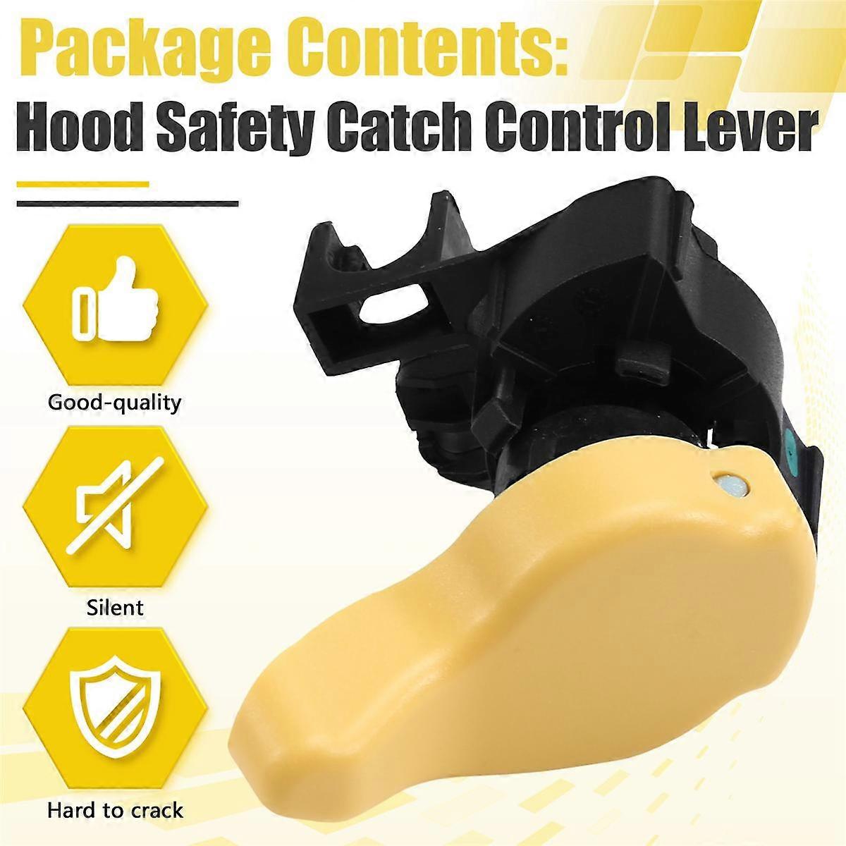 1 Set for S90 MK2 XC90 V90 Hood Catch Lever + Bracket 31479770 31479075 ...