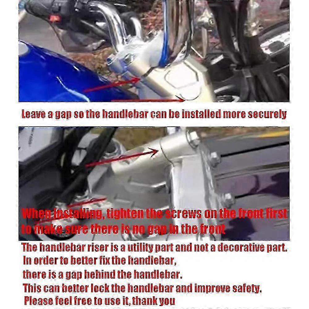 New Models Motorbike Handlebar Riser Clamp For Royal Enfield Himalayan ...