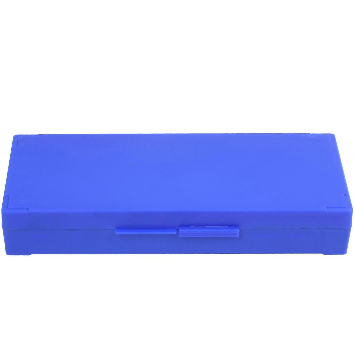 Plastic 50-Place Microslide Slide Microscope Box,blue | Fruugo UK