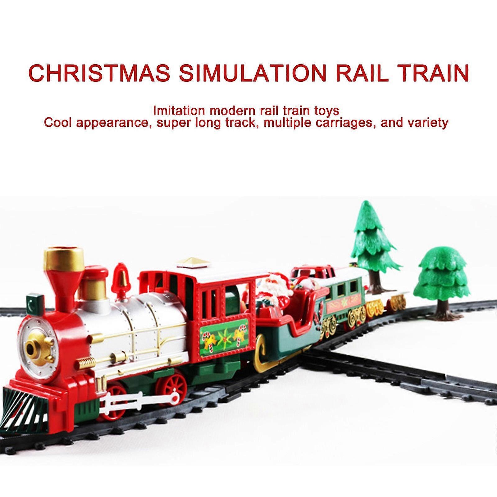 Auto Spielzeug Toy Train Set Railway Tracks Battery Operated Toys Train ...