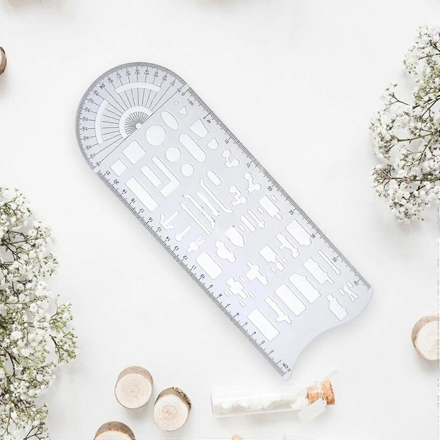 Geometric Drawing Stencils and Ruler Template Tool for Accident Scene ...