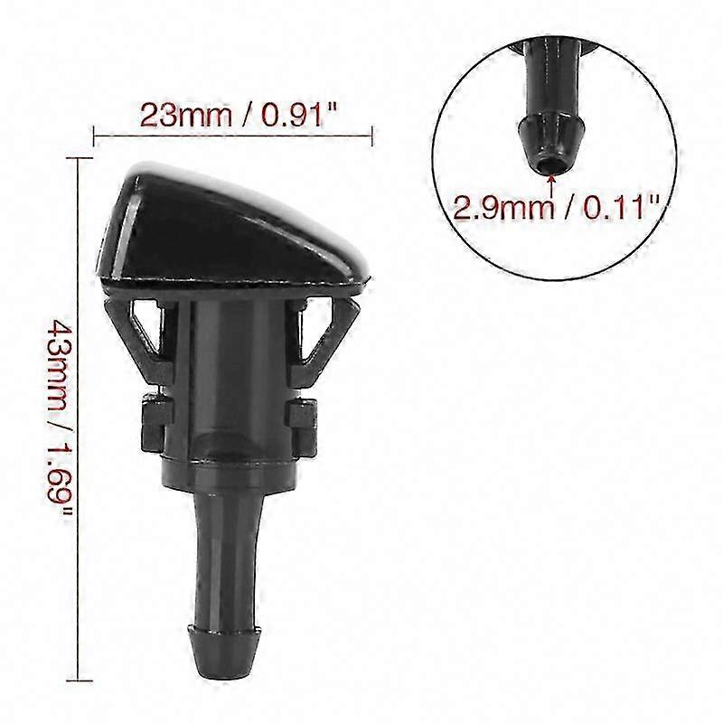 Chrysler 300C Dodge Charger RAM Jeep Windshield Washer Sprayer Nozzle ...