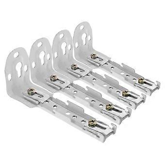 Curtain Support Heavy Duty Double Curtain Track Brackets Rectangular ...