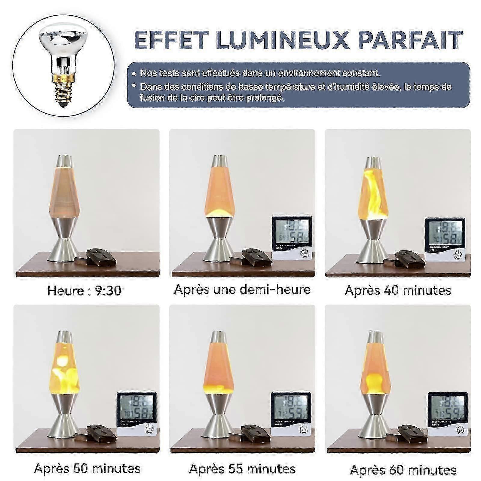 Lava Lamp 25W E14 R39 Warm White Reflector Light Bulb SES Small Edison ...