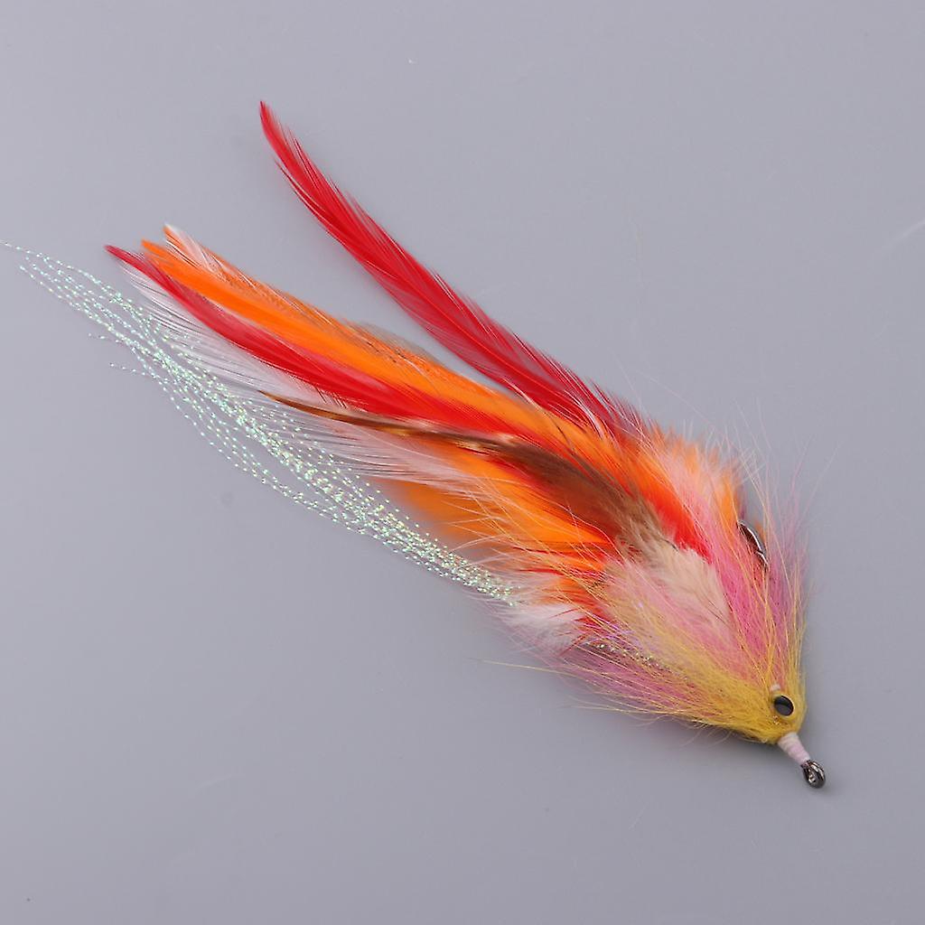 3x 6 "Fly Fishing Saltwater Fly Streamer Steelhead Salmon Striper ...