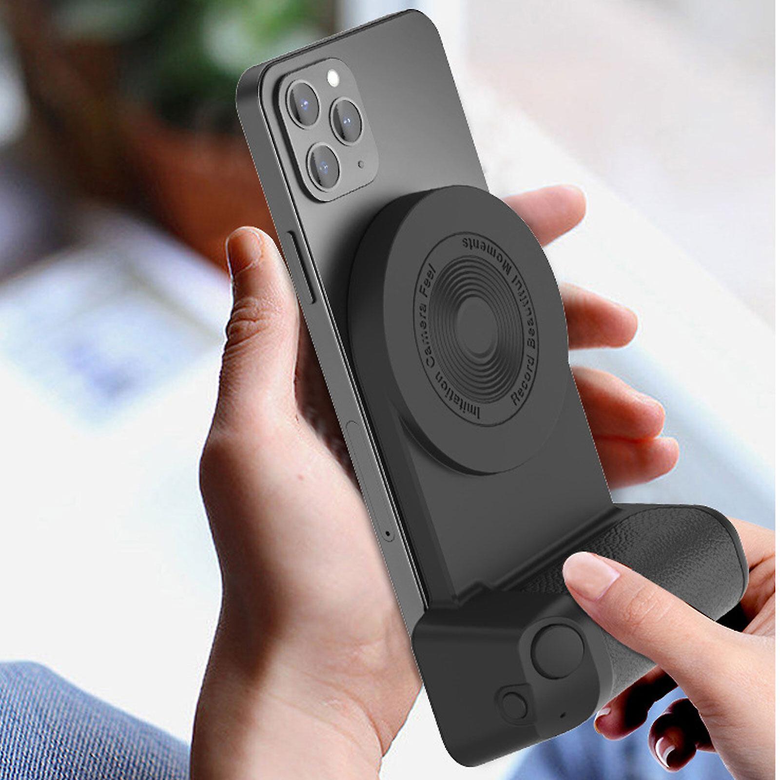 Bluetooth Phone Camera Shutter Hand Grip Magnetic Holder | Fruugo UK