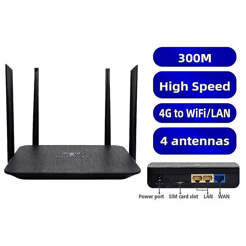 4g Cat4 Gsm-modem 4g Wifi-router olåst utomhus Lte Wi-Fi-bilnätverk ...