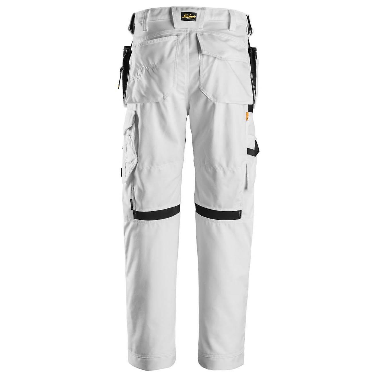 Snickers 6224 Allroundwork Canvas Stretch Work Trousers With Holster ...