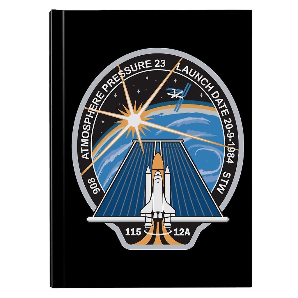 NASA STS 115 Space Shuttle Atlantis Mission Patch Hardback Journal | Fruugo UK