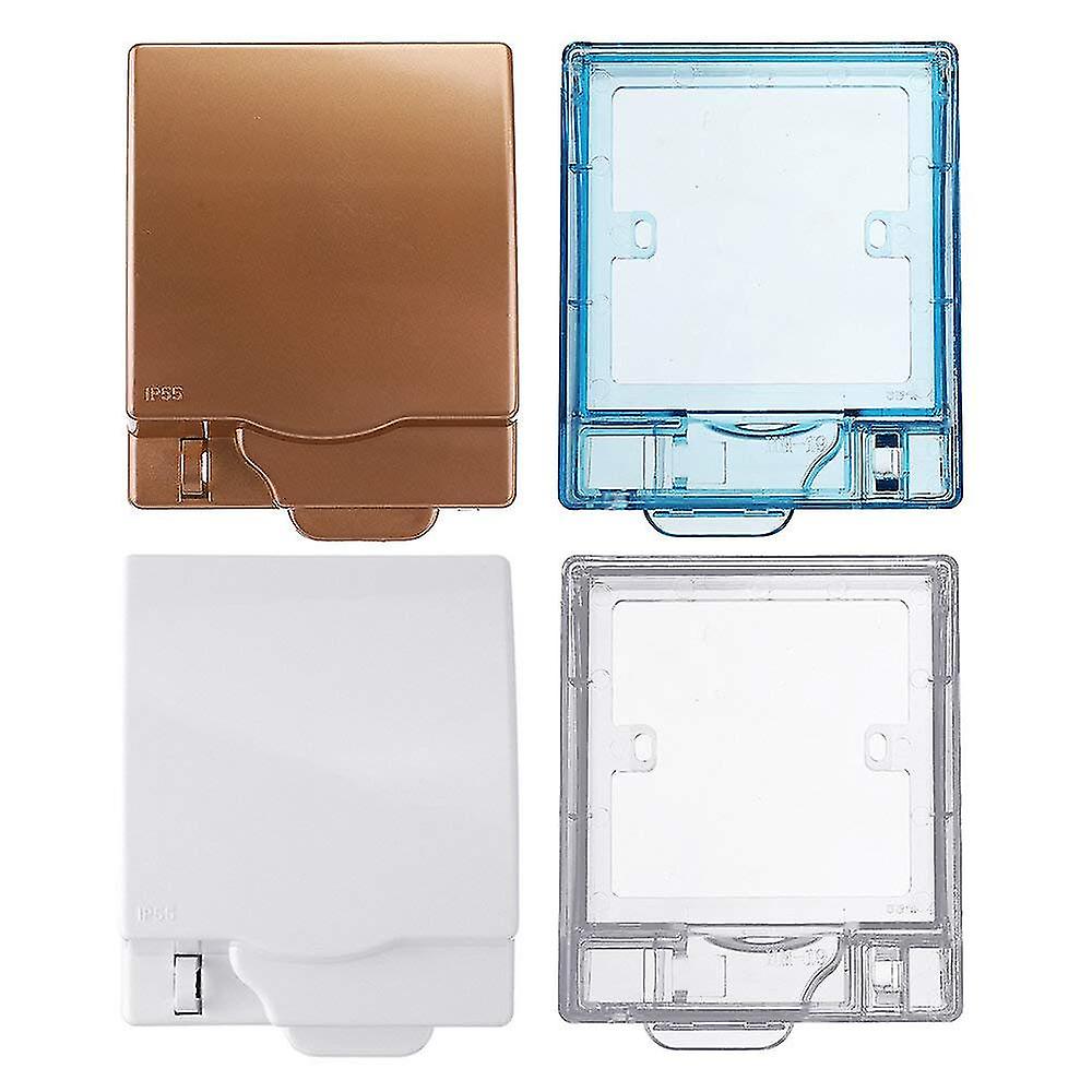 Waterproof Box Type 86 Ip55 Outdoor Splashproof Box Switch Socket Anti Shock Protective Cover ...