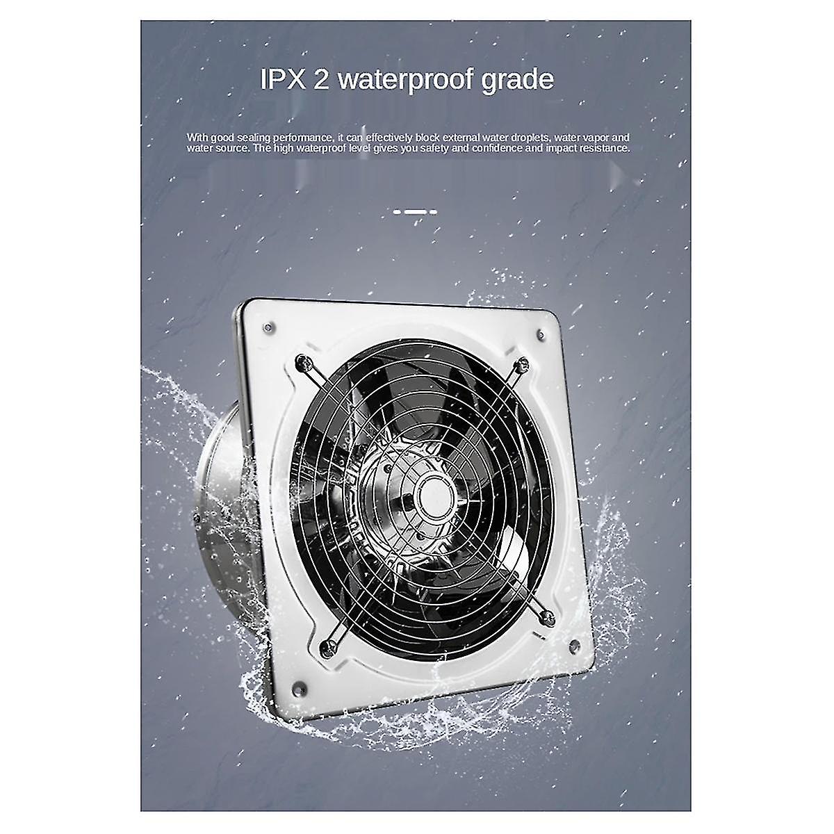 6Inch Booster Fan Extractor Exhaust Fan Ventilation Pipe Fan for ...