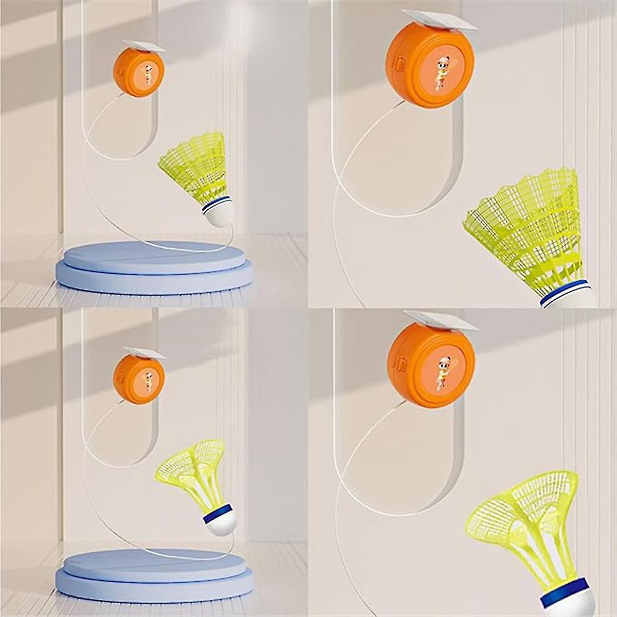 Badminton Training Tool, Badminton Rebound Trainer Elastic Badminton ...