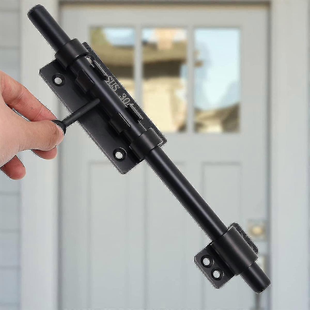 Heavy Duty Slide Bolt Gate Latch With A Padlock, Horizontal Bolt La ...