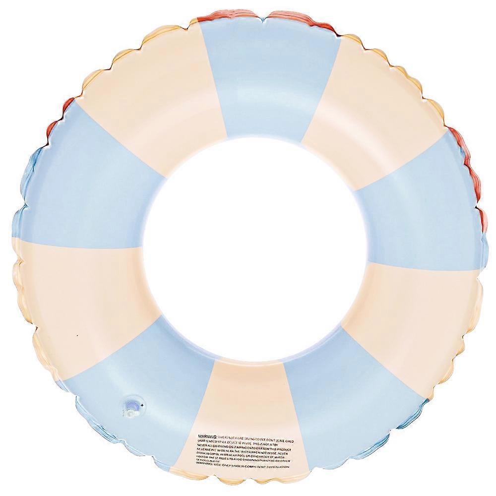 Big summer Inflatable Swim Ring for Children & Adults Vintage Stripe ...