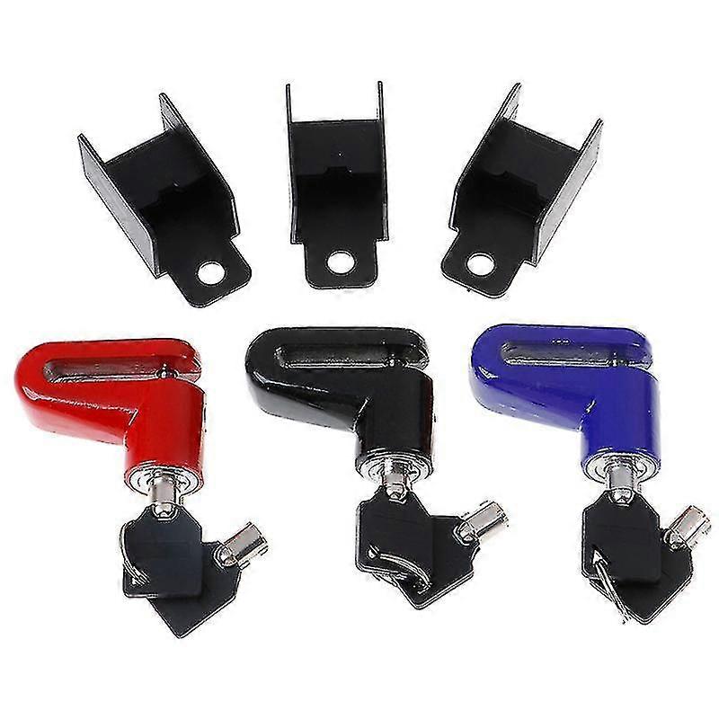 1pc Bike Anti Theft Disk Disc Brake Rotor Lock For Scooter Bicycle ...