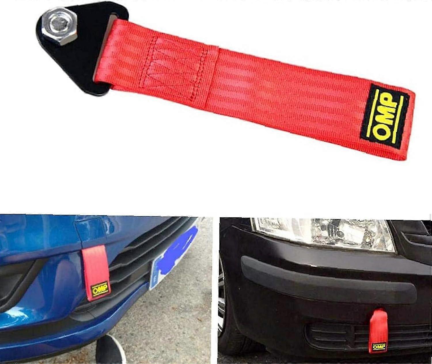 Pieces Nylon Tow Ropes, Racing Car Tow Strap, Sports Tow Strap, for ...
