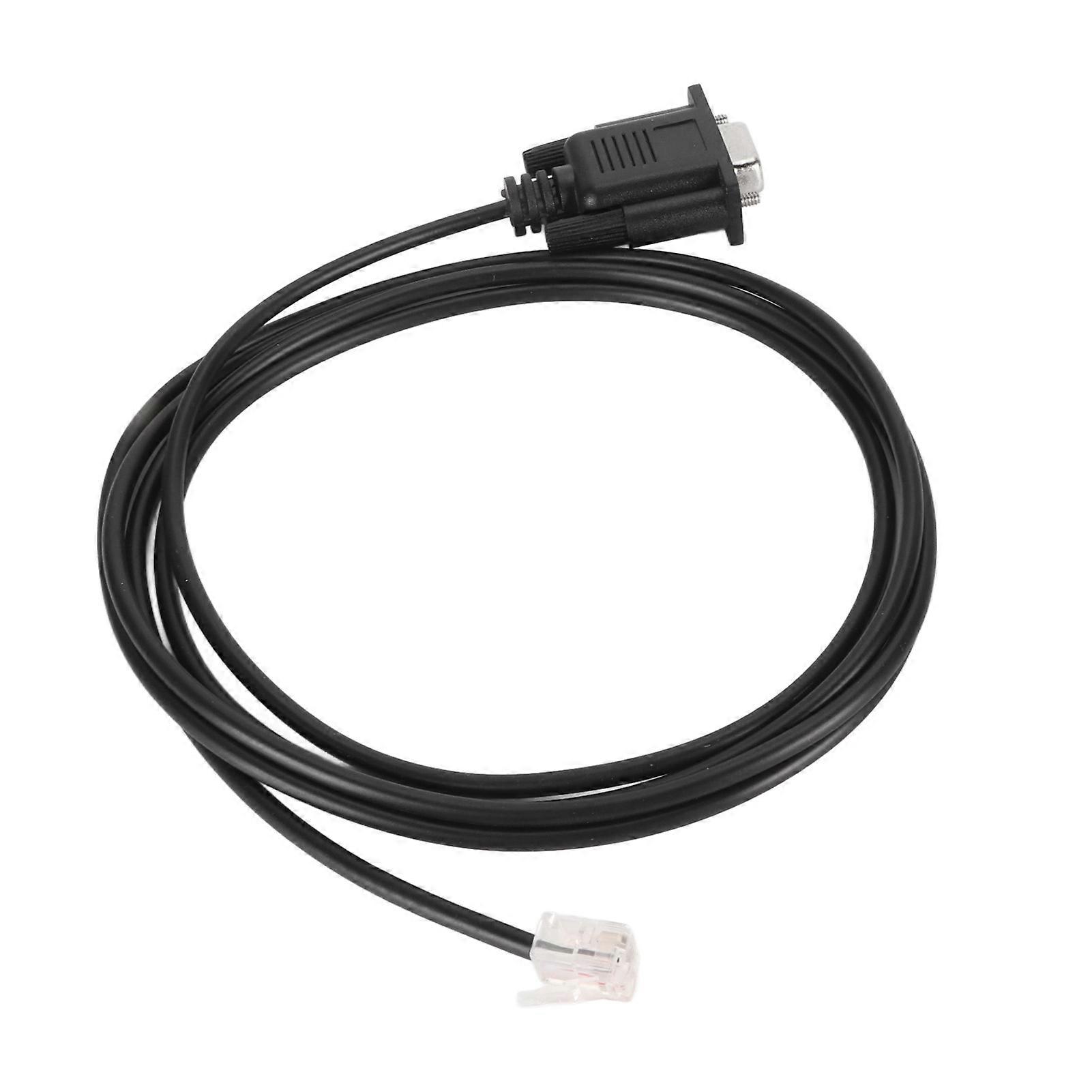 RS232 DB9Pin Female to RJ11 RJ12 6P6C LAN Network Serial Console Cable ...