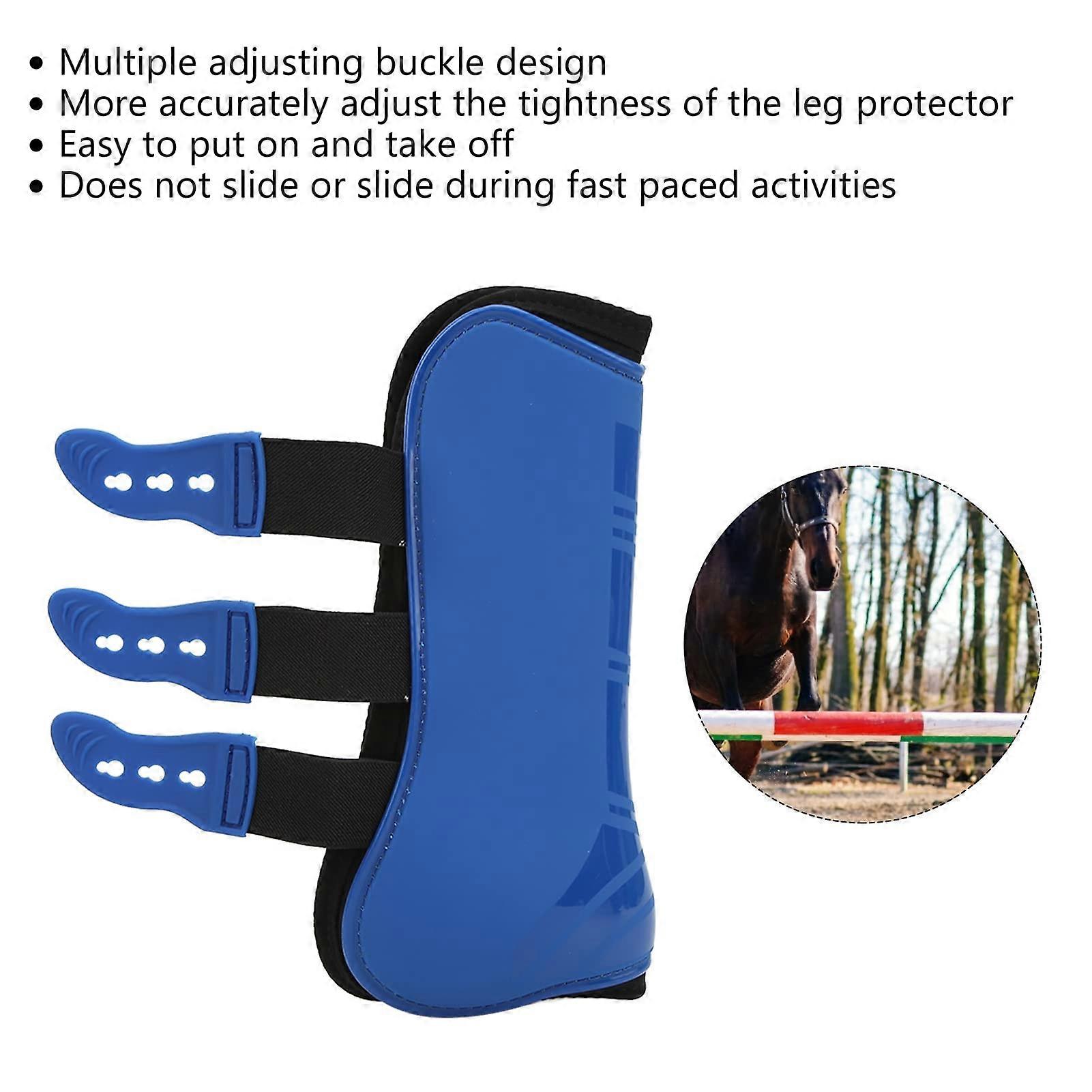 Horse Tendon Boots, 2Pcs Horse Front Leg Boots PU Shell, Horse Front ...