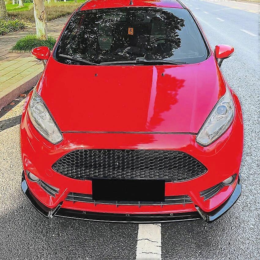 For Ford Fiesta ST MK6 2012-2017 Car Under Front Bumper Splitter Lip ...