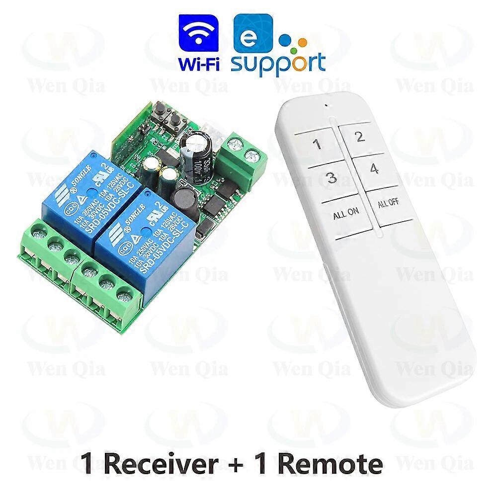 EWelink 2 CH WiFi Smart Switch,5V 12V 24V 48V Relay,Timer Module,Alexa ...
