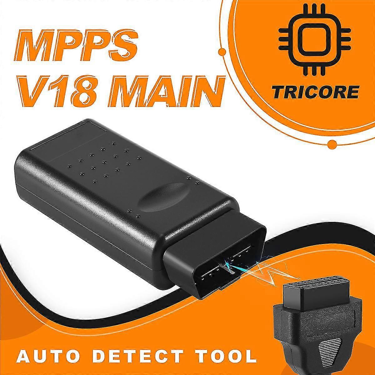 MPPS V18 MAIN + TRICORE + MULTIBOOT med Breakout Tricore Cable Auto ...